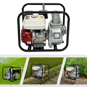A-iTech 2-Inch Gas Water Pump 196cc 255Gpm Engine Portable Gasoline ...