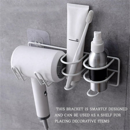 pitrice Wall Shelf Bathroom Wall Mounted Organizer Rack Toiletry Sundry ...
