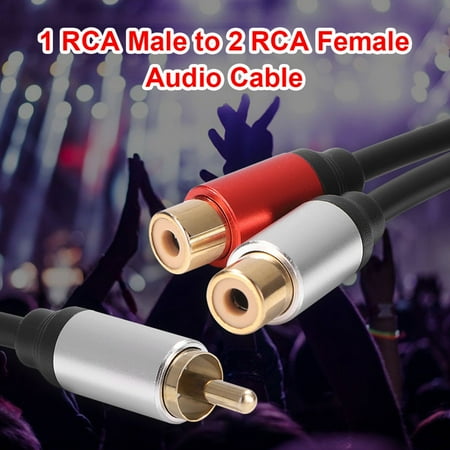 RCA Male to Female Cable Professional Adapter Device Sound Female Audio ...