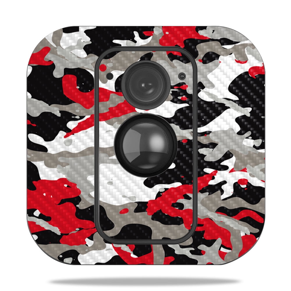 Carbon Fiber Skin Decal Wrap Compatible With Blink XT Outdoor Camera ...