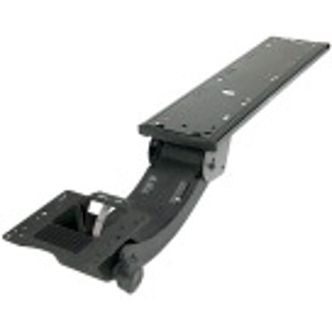 3M Sit/Stand Easy Adjust Keyboard Tray with Adjustable Keyboard and ...