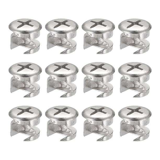 Uxcell Cam Lock Nut for Furniture, 80 Pack 13x11mm Joint Connector ...