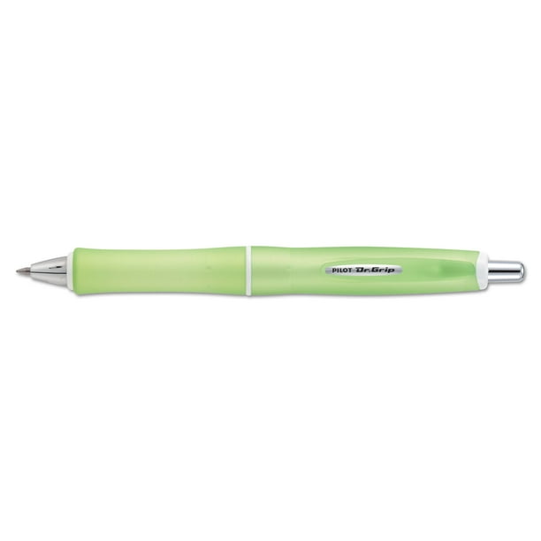 Pilot Dr. Grip Frosted Advanced Ink Pen Green Barrel Black Ink 1mm ...