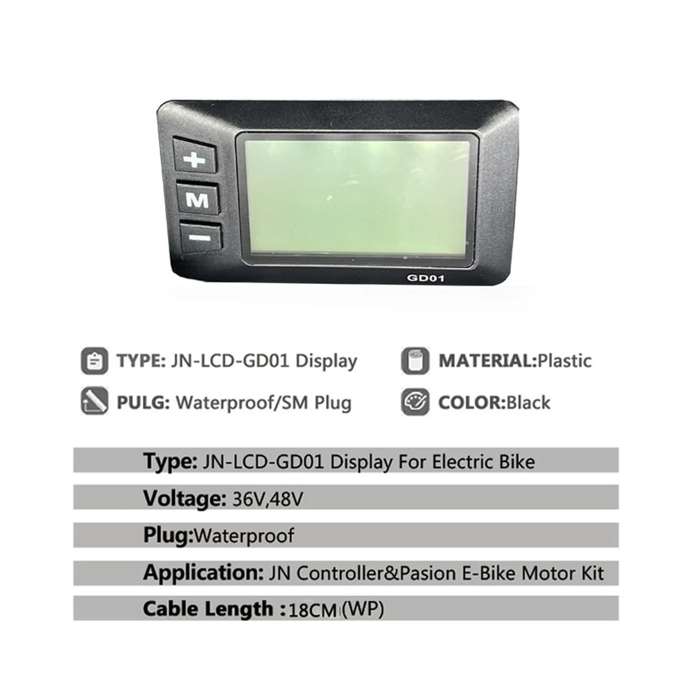 Accessoire Velo Electrique Electric Bicycle LCD Display Panel E-bike 5 ...