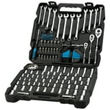 CHANNELLOCK Mechanic's Tool Set, Includes Standard SAE and Metric Sizes ...