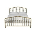 Novogratz Bushwick Metal Bed, Full, Gold - Walmart.com