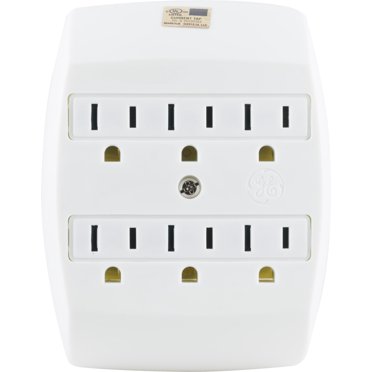 Hyper Tough Grounding Duplex Electrical Outlet, White, 15A – 53129 ...