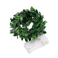 Kezqiaxn 6.56Ft Christmas Garlands with Lights, Pre-Lit Artificial ...