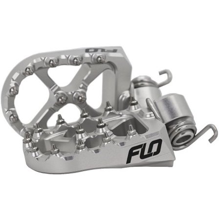 Flo Motorsports Pro Series Foot Peg, Silver | Walmart Canada