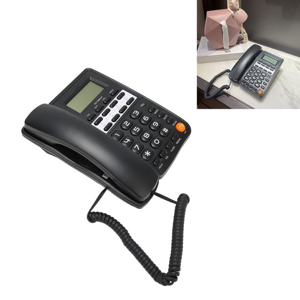 Corded Telephone, Skid Resistance Energy Saving Splitter Interface 16 ...