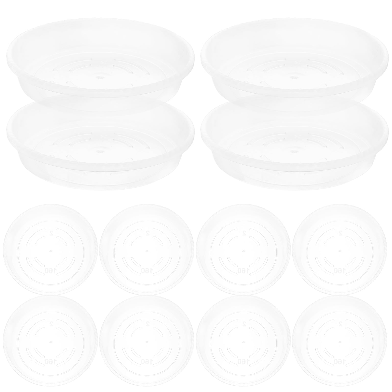 Bandeja transparente para macetas, bandejas para plantas, macetas ...