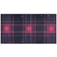 Blue Red Tartan Plaids Round Ring Binder 3 Rings 1.5" Capacity File ...