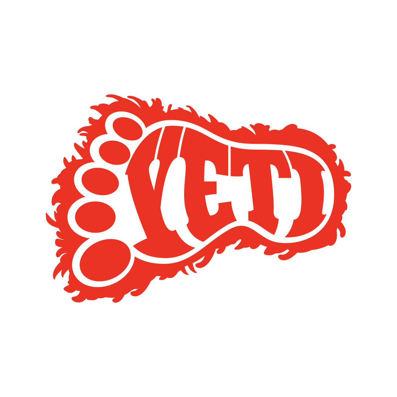 Bigfoot Foot Print Sticker Decal Die Cut - Self Adhesive Vinyl ...