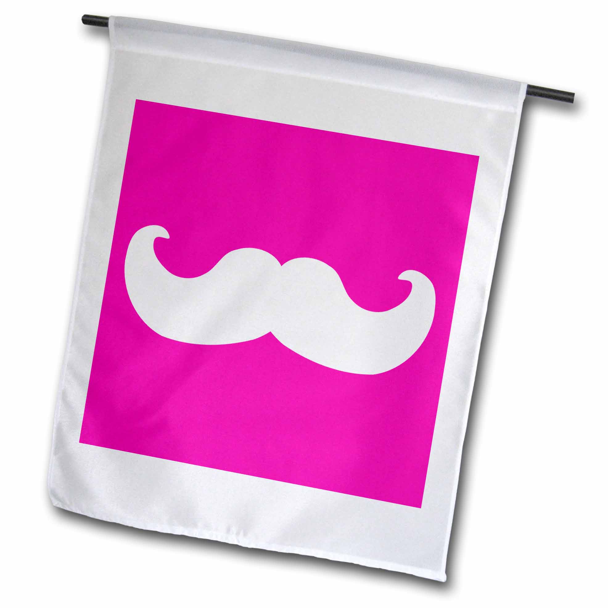 Hot Pink Mustache