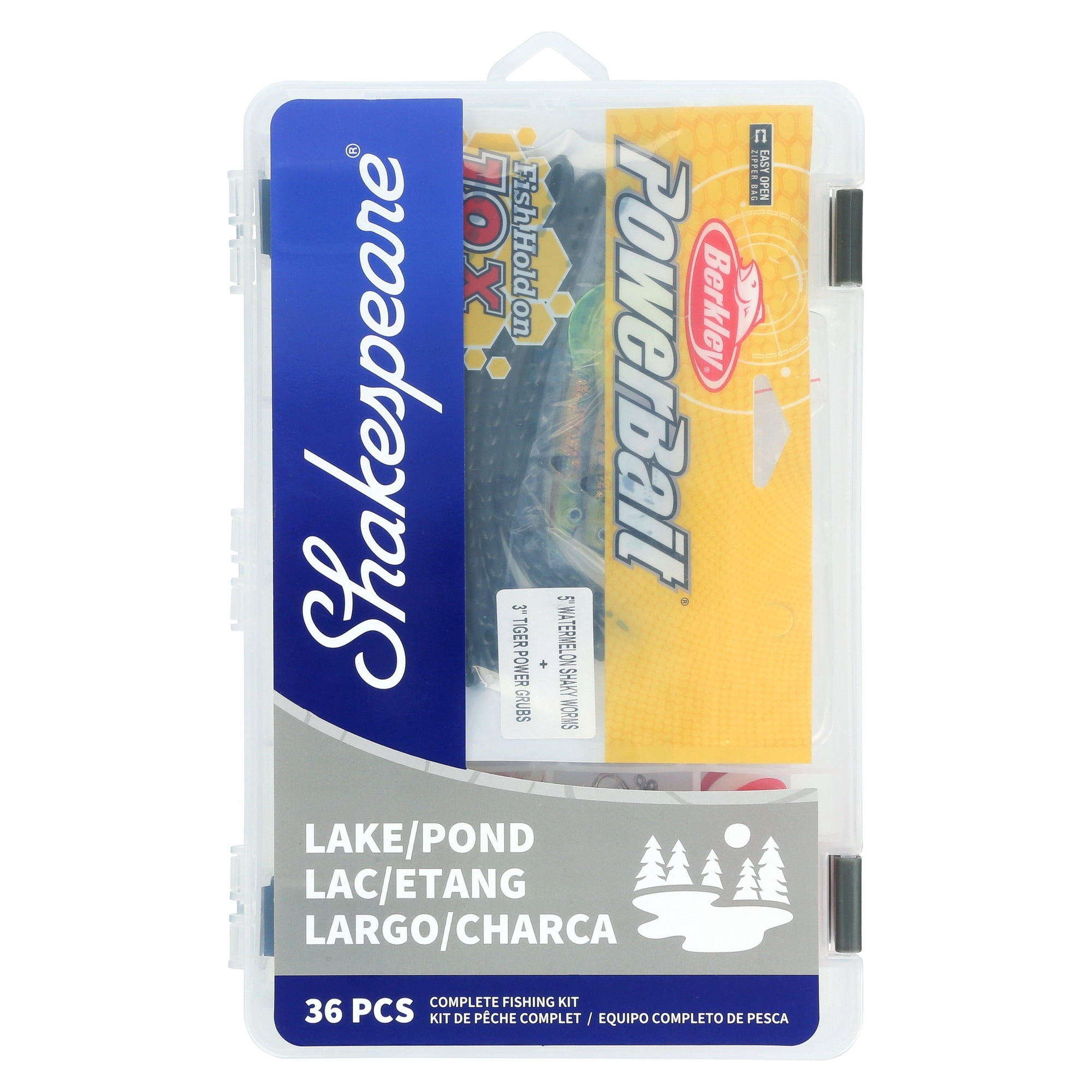 Click here for Shakespeare Catch More Fish Lake Pond Kit prices