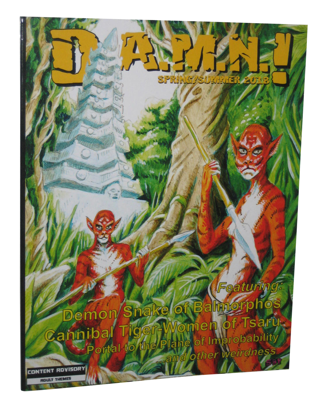 D.A.M.N.! Spring Summer 2018 Rare DCC RPG Paperback Book - Walmart.com