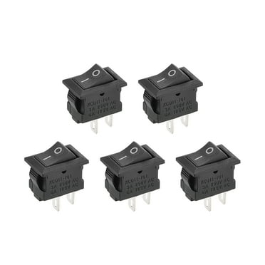 Unique Bargains Boat Rocker Switch Black Toggle Switch for Boat Car ...