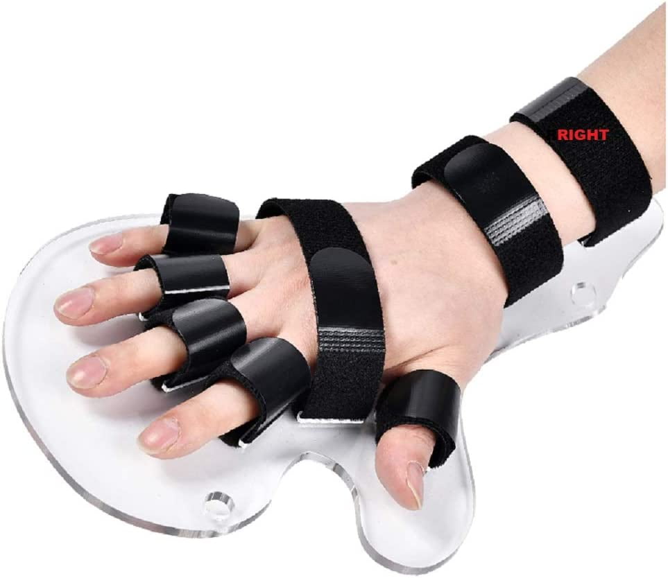Resting Hand Splint Night Wrist Splint Support Immobilizer Stroke Hand ...