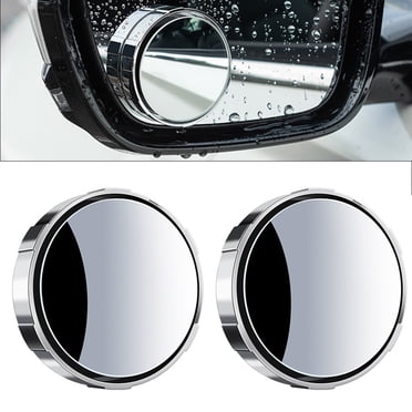 Liwarace Blind Spot Mirrors Round HD Glass Convex 360° Side Rear View ...