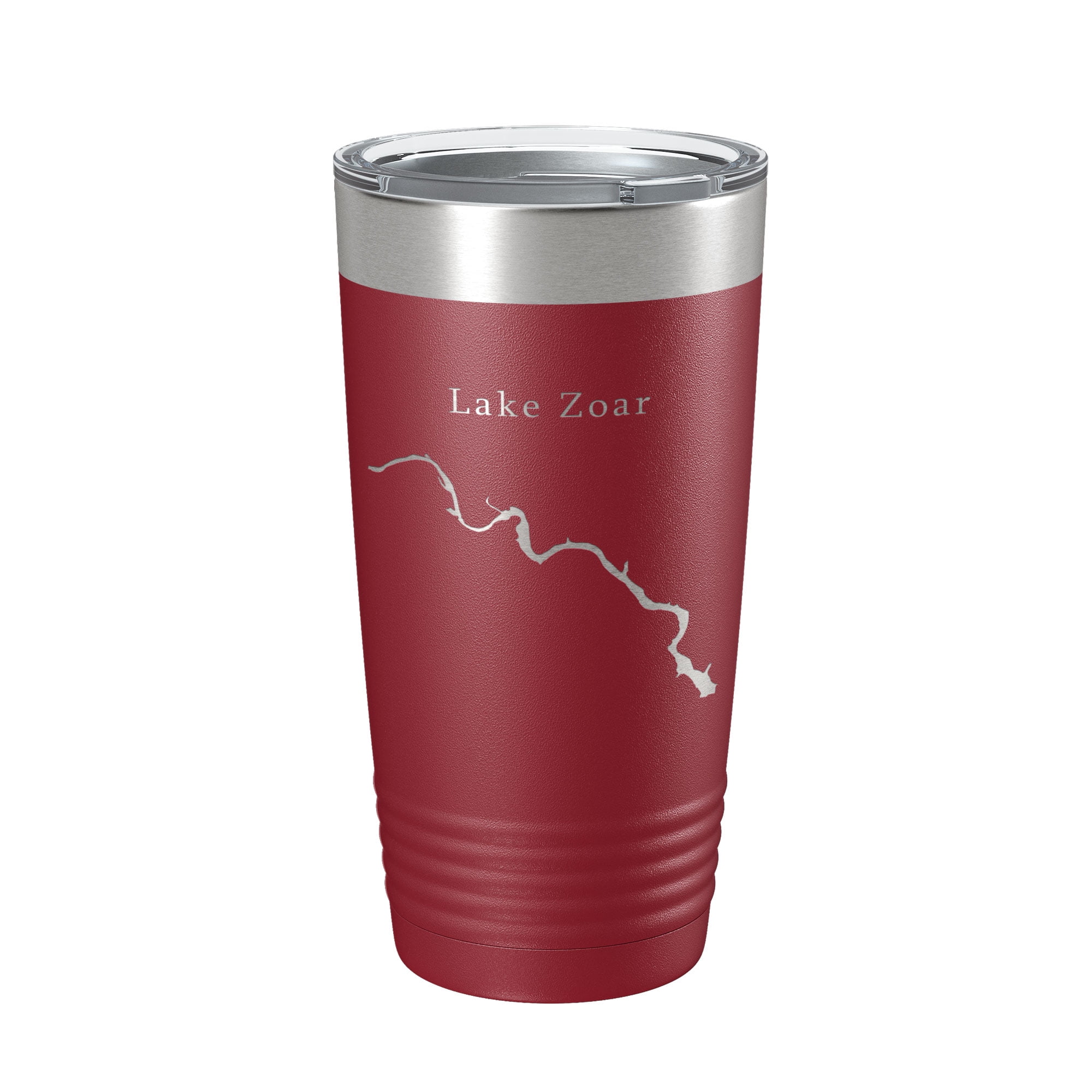 Lake Zoar Map Tumbler Travel Mug Insulated Laser Engraved Coffee Cup ...
