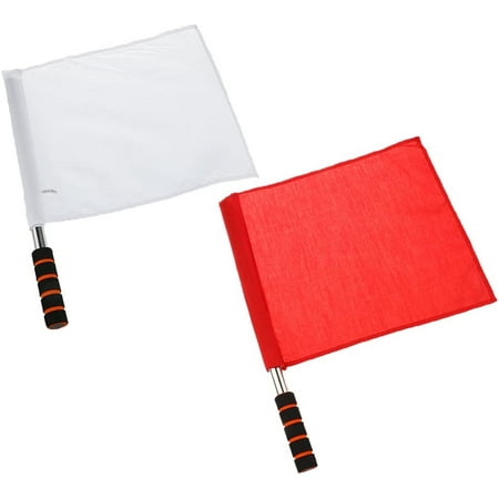 KSCD 2 Pieces Referee Football Soccer Hocky Lineman Flag Track and ...