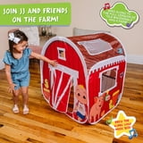 CoComelon Kids Play Tent with Musical Barn, Pop-Up Indoor Outdoor Toy ...