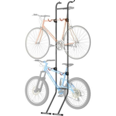 BENTISM Indoor Floor Free Standing Garage Bicycle Storage Rack, Holds ...