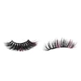 jiaroswwei 1 Pair Christmas Eyelashes Natural 3D Effect Soft ...