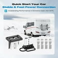 Anderson Connector, 8AWG 50AMP Battery Quick Connect/Disconnect ...