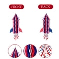 6 Pack Rocket Honeycomb Paper Hanging Decorations for Kids Birthday ...