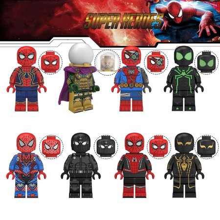 Super Heroes Venom, Spider-Man Figures Toy Building Kit Compatible with ...