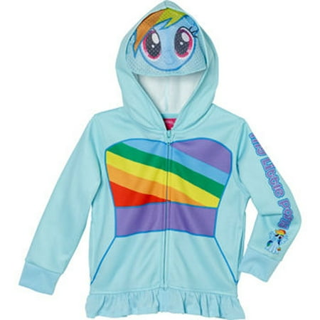 my-little-pony - my little pony girls zip character hoodie - Walmart.com