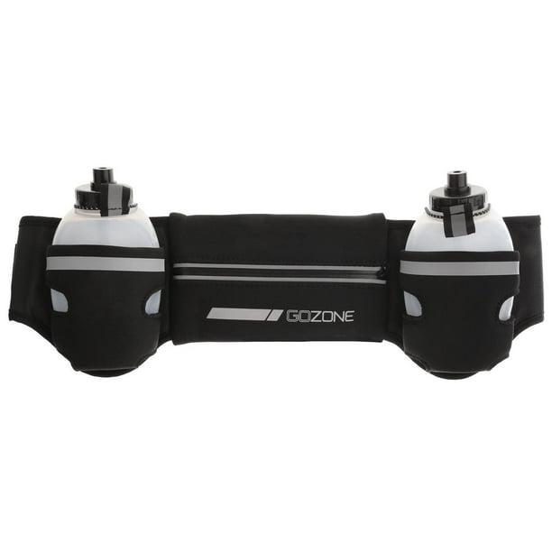 GoZone Hydration Waist Pack Belt – Black/Grey, With 10oz squeeze ...