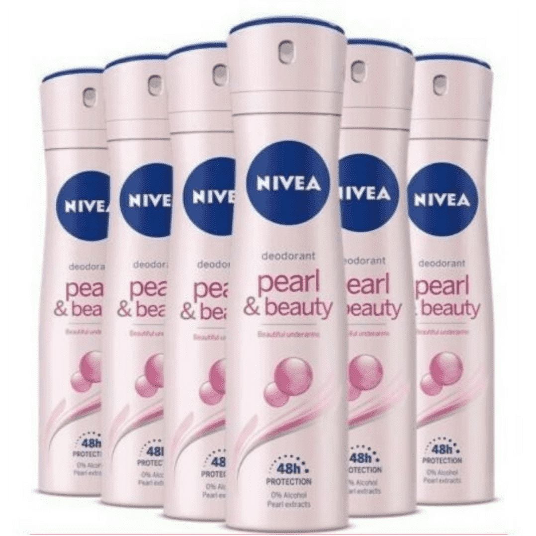 Click here for Nivea Pearl Beauty Spray Deodorant 150ml - Pack Of... prices