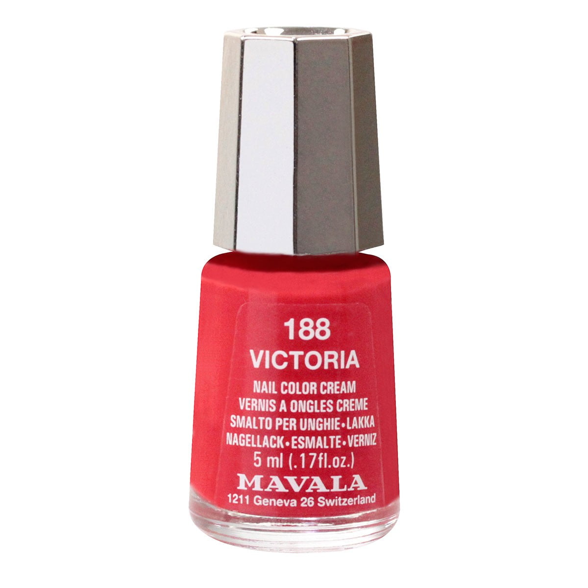 Mavala Mini Color Nail Color Cream 5ml - Color 188 Victoria Red ...