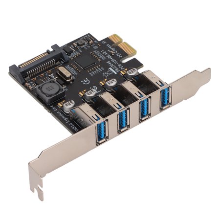 PCI E To USB 3.0 Expansion Card, 5GB Transmission PCB 15pin Expansion ...