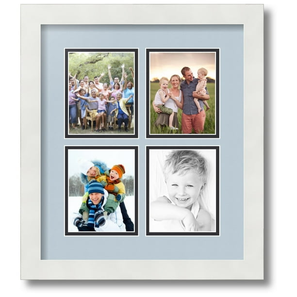 ArtToFrames Collage Photo Picture Frame with 4 - 3x5" Openings, Framed ...
