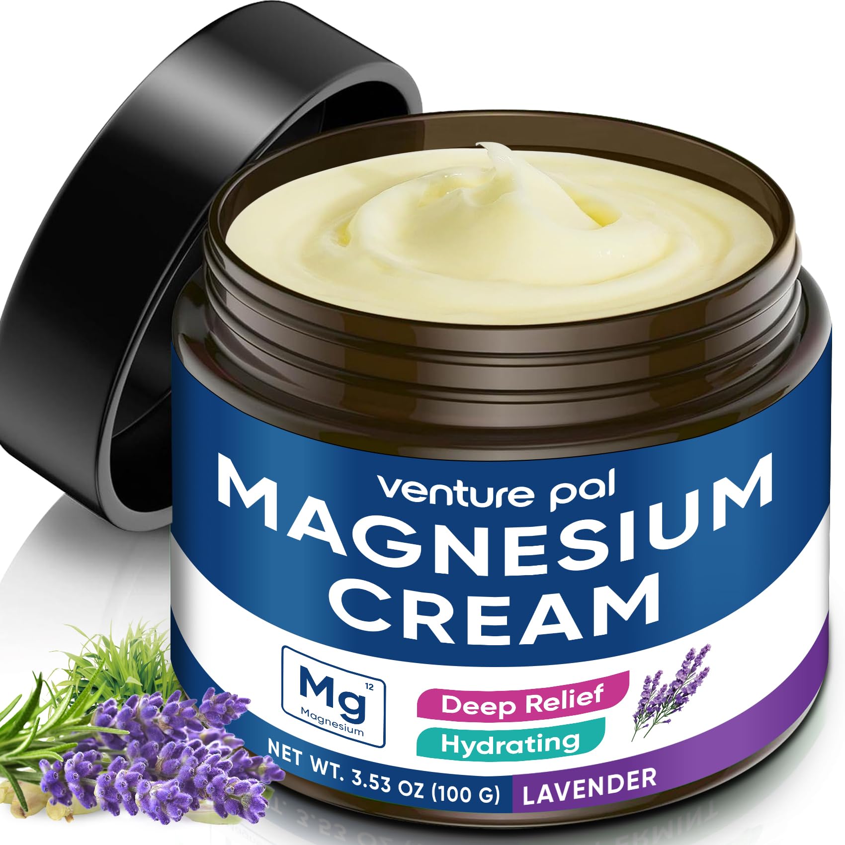 Loción de magnesio Venture Pal, crema tópica para dormir, 250 ml, para ...