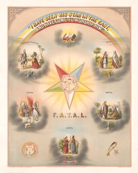 Print: I Have Seen His Star In The East, And Have Come To Worship Him ...