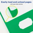 Two Pocket Folders with 3 Prong Fasteners, 25 Green Folders (47977 ...