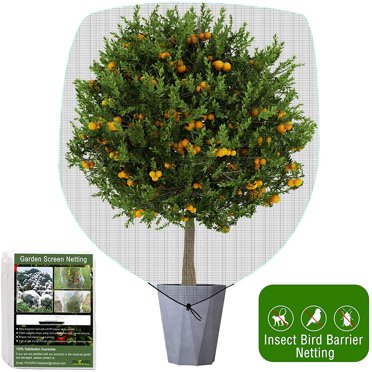 Agfabric 10Ftx10Ft 2-Pack Standard Insect Screen & Garden Netting ...