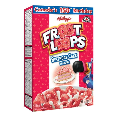 Kellogg's Froot Loops Birthday Cake Flavour, 345g - Walmart.ca