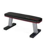 CAP Strength Flat Utility Weight Bench (600 lb Weight Capacity), Gray ...