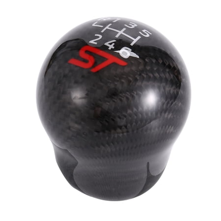6 Speed St Carbon Fiber Gear Shift Knob For Ford Focus St Fiesta St ...