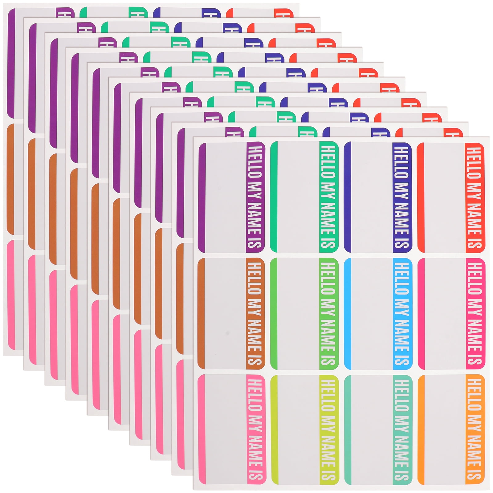 Click here for Shisuyan Plain Theme Design Name Stickers For Coll... prices