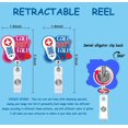2P Call Don’t Fall Dark Blue Glitter Badge Reel with Alligator Clip ...
