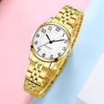 Easy Reader Watch for Women with Solid Stainless Steel Band Ladies ...