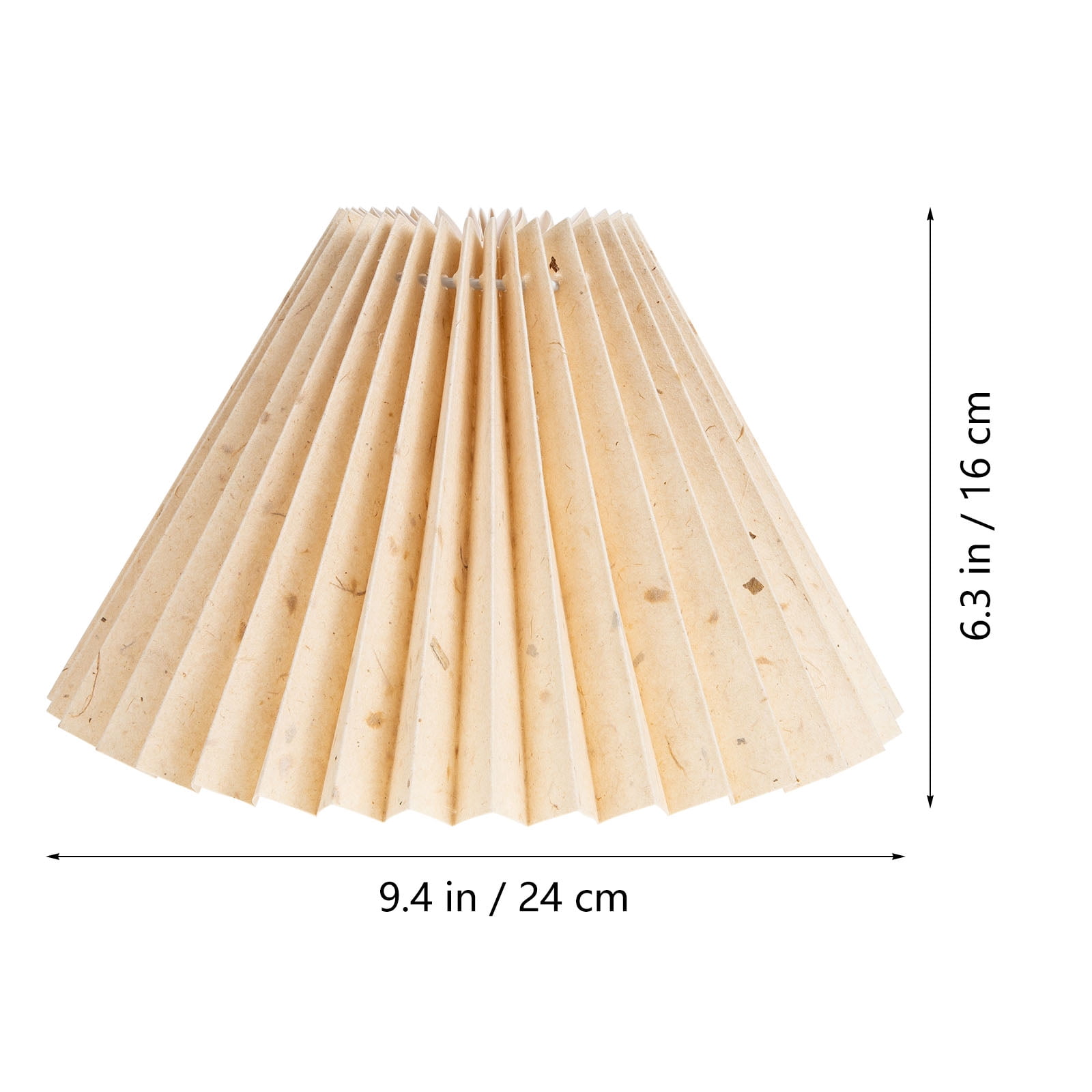 NUOLUX Small Lamp Shade Pleated Household Lamp Shade Desk Lamp ...