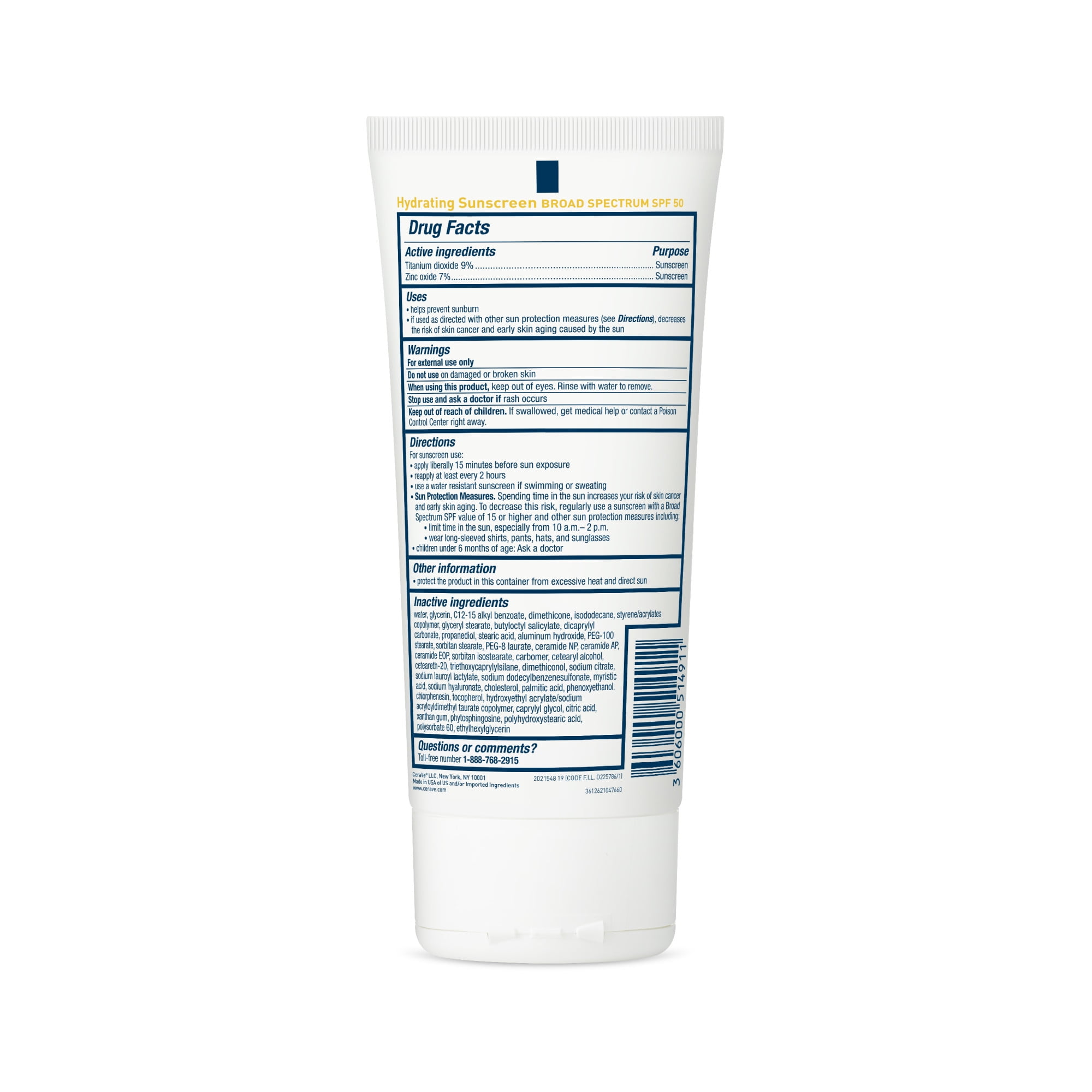 CeraVe Protector solar hidratante con SPF 30, 5 fl Ecuador | Ubuy