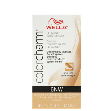 Wella COLOR CHARM, HAIR COLOR Liquid Haircolor, 9g Soft Pure Golden ...